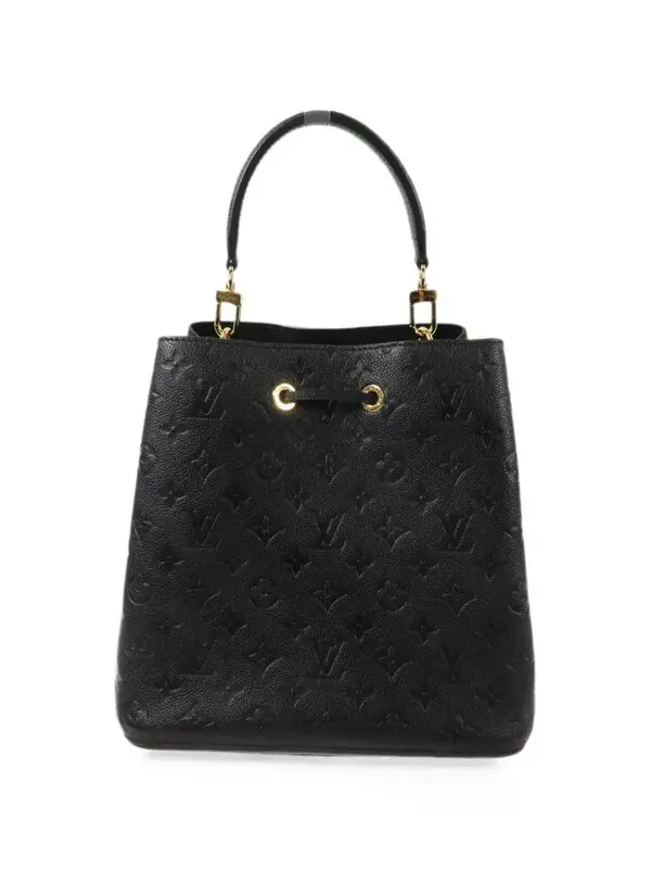 LOUIS VUITTON Néo Noé Monogram Tote Bag - Black