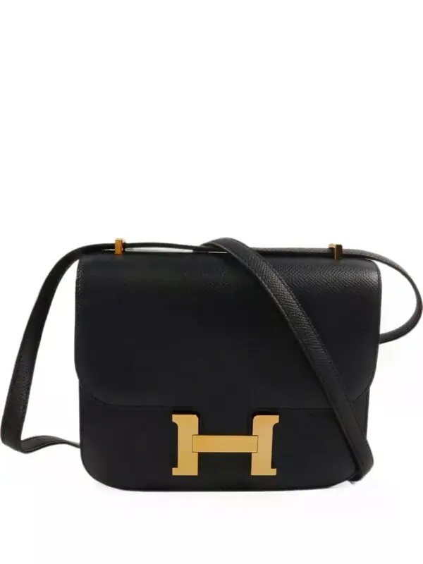 Hermès Mini Constance Shoulder Bag - Blue