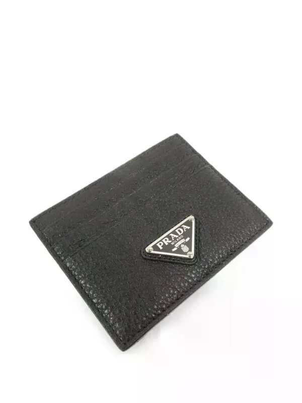 Prada Triangle Logo Card Holder