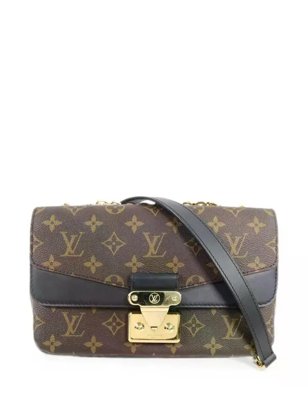 LOUIS VUITTON Monogram Marceau Satchel Bag - Brown