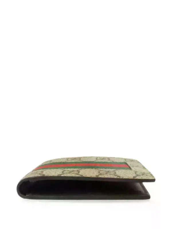 Gucci Gg Canvas Web-stripe Wallet