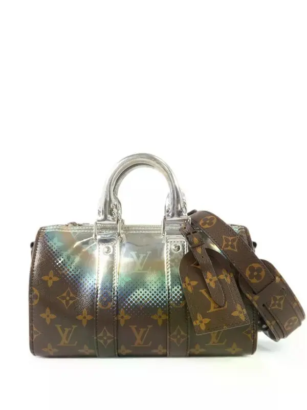 LOUIS VUITTON Keepall Bandoulière 25 2-way Tote Bag - Brown
