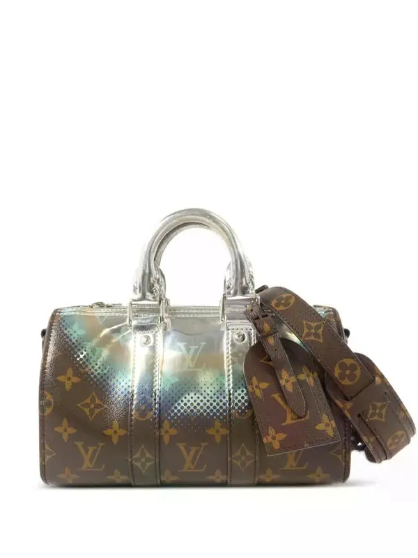 LOUIS VUITTON Keepall Bandoulière 25 2-way Tote Bag - Brown