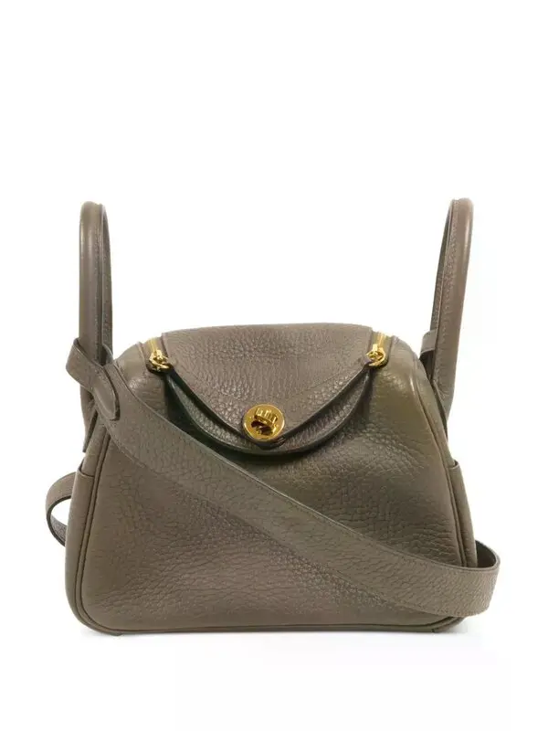 Hermès Mini Lindy Tote Bag - Grey