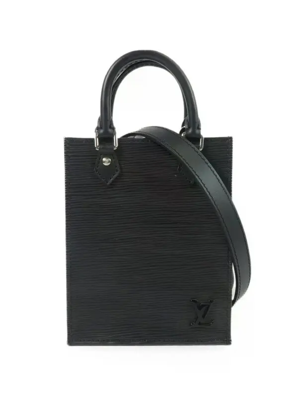 LOUIS VUITTON Petit Sac Plat Two-way Handbag