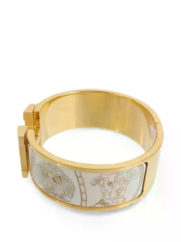 Hermès Clic-clac H Enamel Bracelet