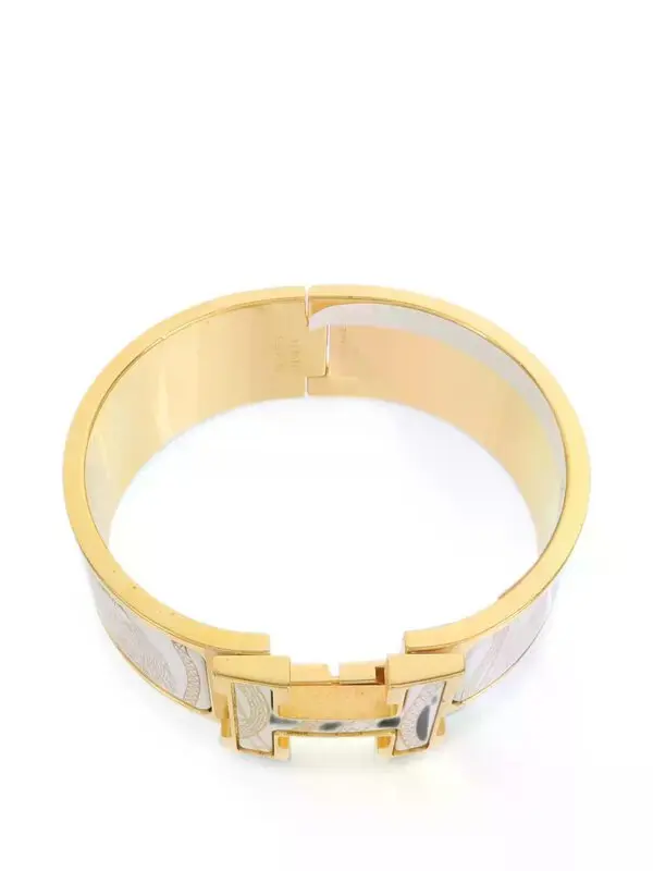 Hermès Clic-clac H Enamel Bracelet