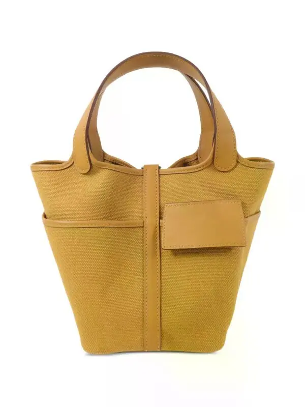 Hermès Picotin Lock Tote Bag - Yellow