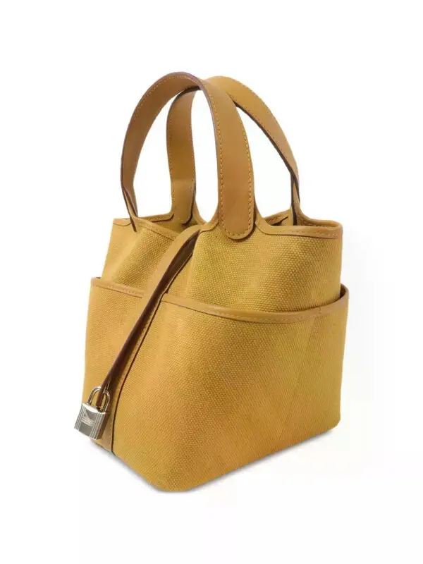 Hermès Picotin Lock Tote Bag - Yellow