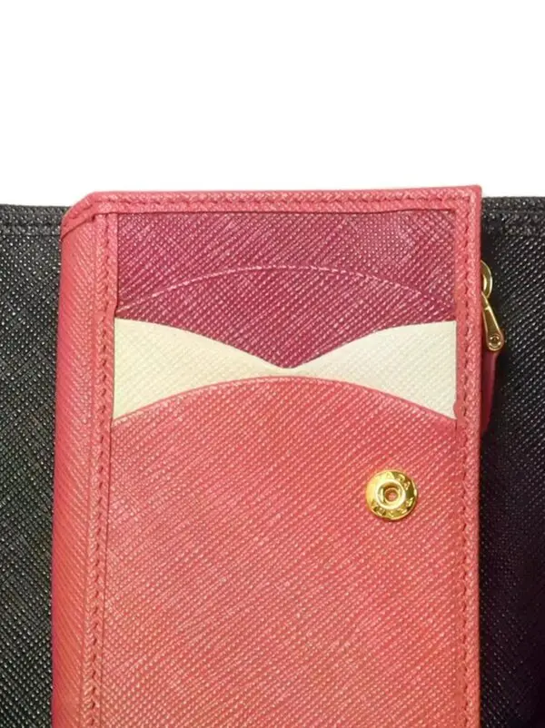 Prada Saffiano Leather Fold Wallet