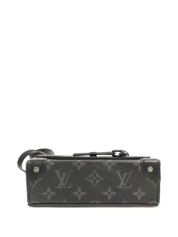 LOUIS VUITTON Steamer Monogram Eclipse Shoulder Bag - Black