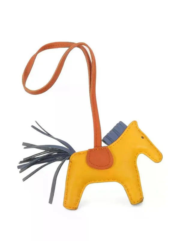 Hermès Pm Rodeo Horse Bag Charm - Yellow