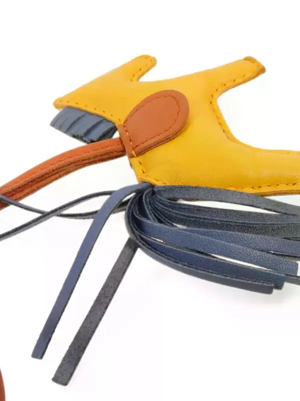 Hermès Pm Rodeo Horse Bag Charm - Yellow