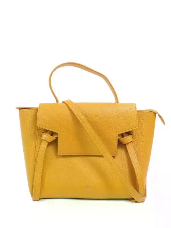 Celine 2019 Micro Belt Handbag - Yellow