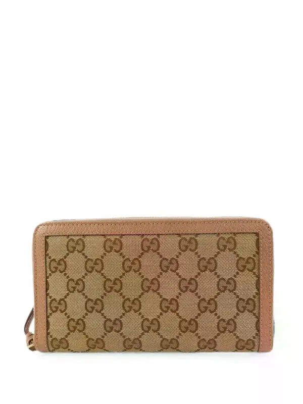 Gucci Gg-canvas Wallet - Neutrals