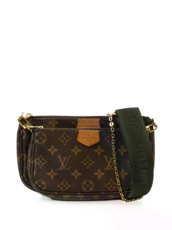 LOUIS VUITTON Multi Pochette Accessoires Monogram Shoulder Bag - Brown