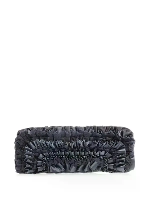 Balenciaga Bow-detail Clutch Bag - Black