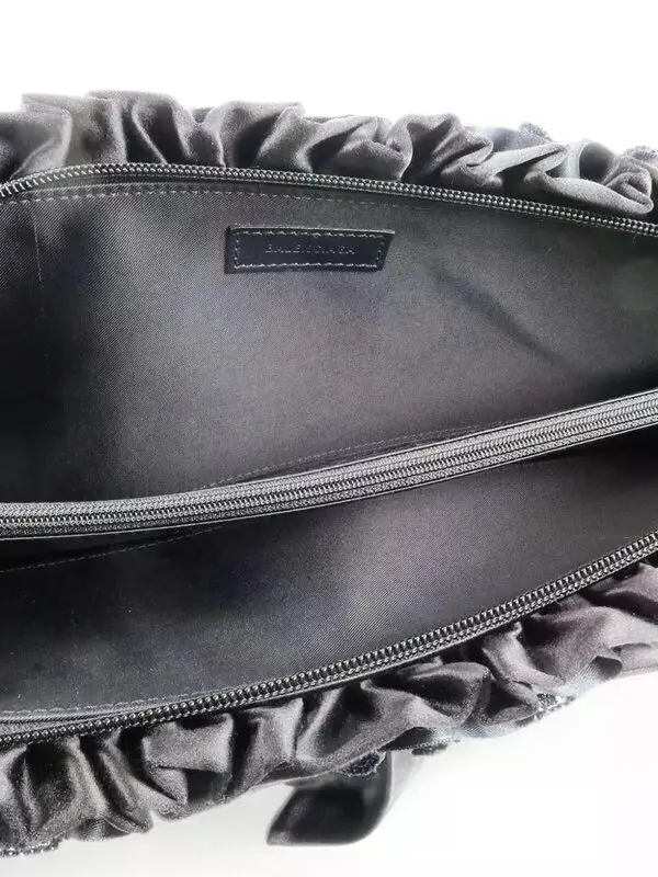 Balenciaga Bow-detail Clutch Bag