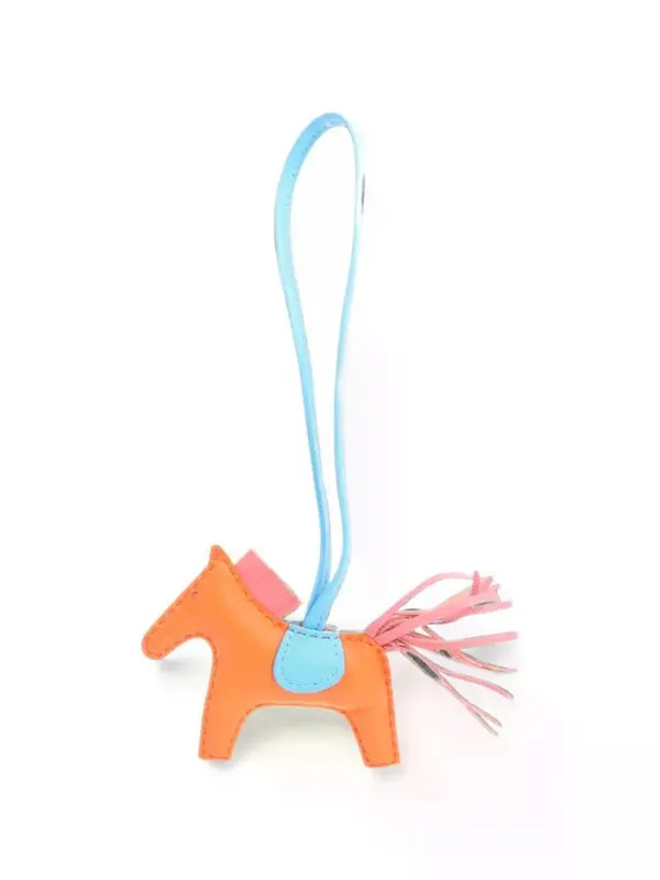 Hermès Pm Rodeo Bag Charm - Orange