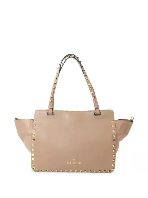 Valentino Garavani Rockstud Leather Tote Bag
