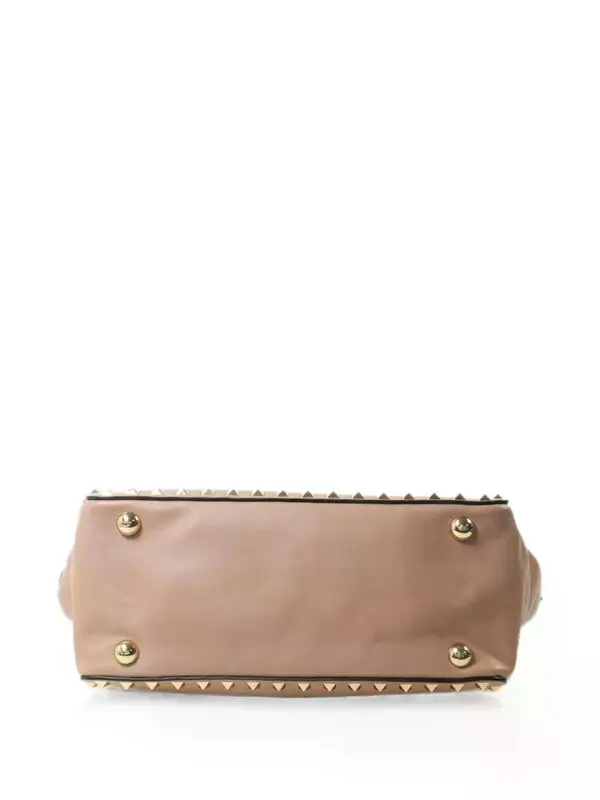 Valentino Garavani Rockstud Leather Tote Bag