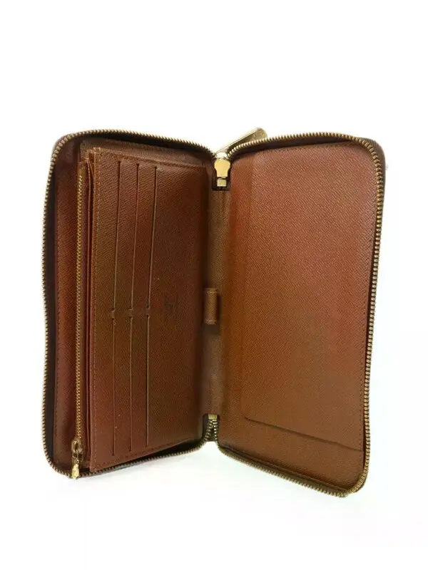 LOUIS VUITTON Monogram Long Wallet - Brown