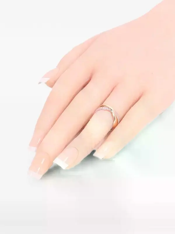 Cartier Trinity Sapphire Ring - Pink