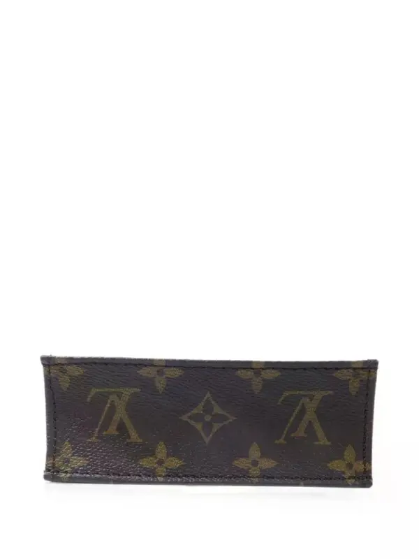 LOUIS VUITTON Petit Sac Plat Monogram Tote Bag