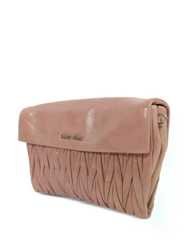 Miu Miu Matelassé Leather Shoulder Bag