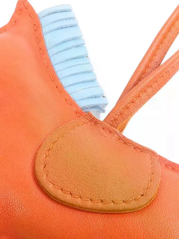 Hermès Rodeo Mm Bag Charm - Orange