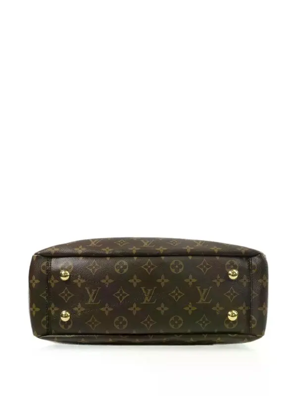 LOUIS VUITTON Pallas Shopper Monogram Tote Bag - Brown