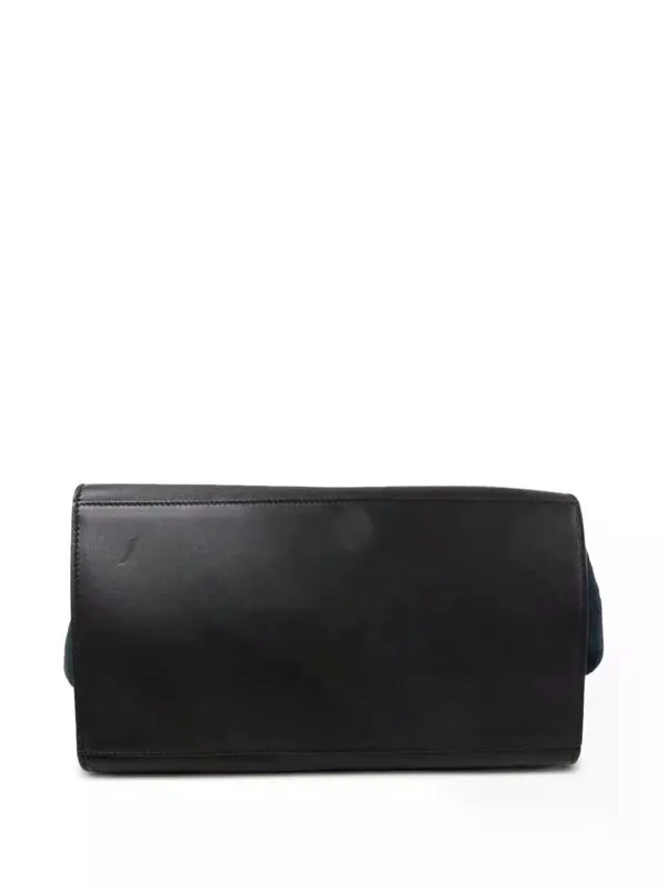 Celine Trapeze Two-way Tote Bag - Green