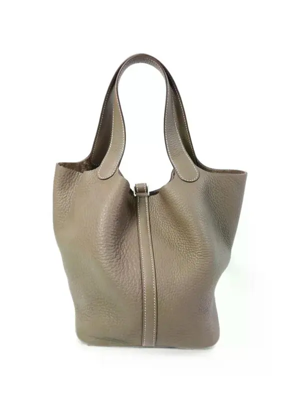 Hermès Picotin Mm Leather Tote Bag - Neutrals