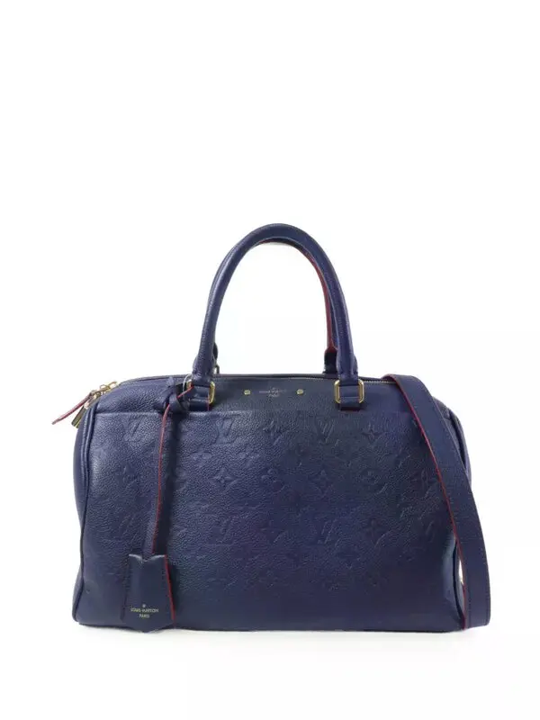 LOUIS VUITTON Speedy Bandoulière 30 Tote Bag - Blue