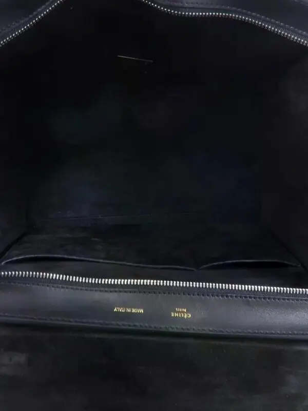 Celine Trapeze Tote Bag - Black
