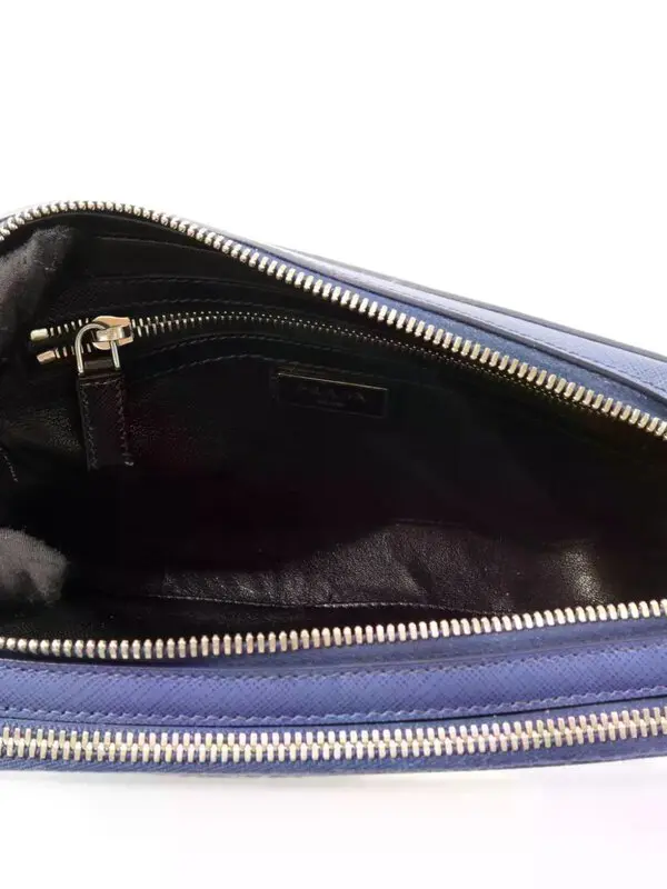 Prada Saffiano Leather Clutch Bag