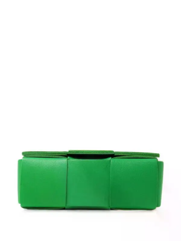 Bottega Veneta Mini Cassette Crossbody Bag - Green
