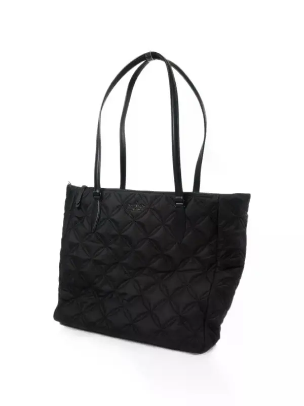 Kate Spade New York Large Jae Quilted Tote Bag - Black