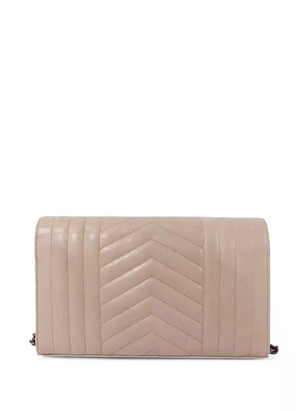 Saint Laurent Envelope Chain Shoulder Bag - Pink