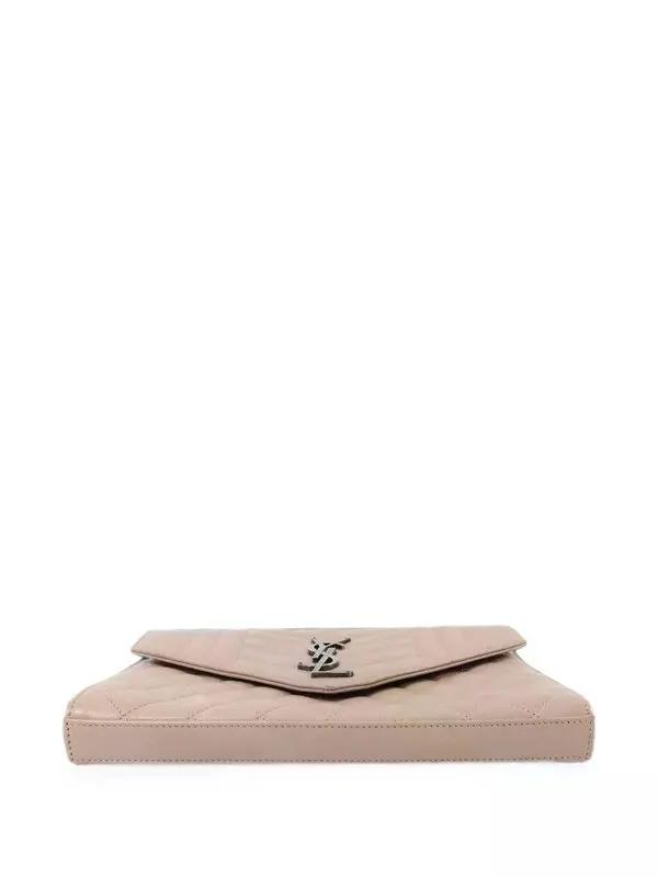 Saint Laurent Envelope Chain Shoulder Bag - Pink