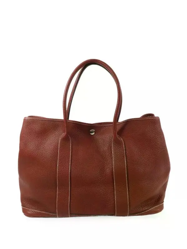 Hermès Garden Party Pm Negonda-leather Tote Bag - Brown