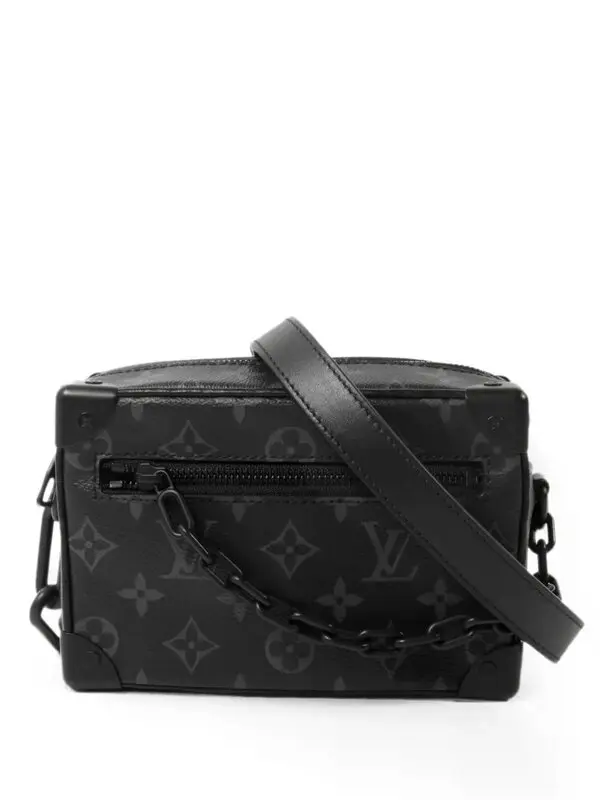 LOUIS VUITTON Mini Soft Trunk Shoulder Bag - Black