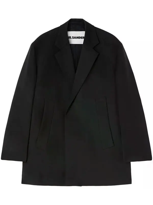 JIL SANDER Open-front Wool Blazer