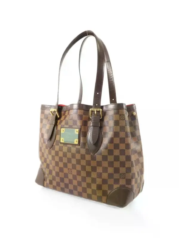 LOUIS VUITTON Mm Damier Hampstead Tote Bag