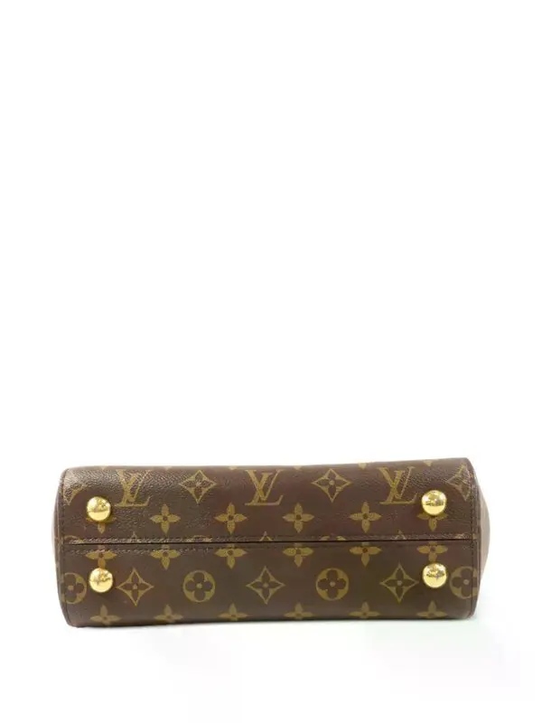 LOUIS VUITTON Monogram Canvas Bb Cluny Tote Bag - Brown