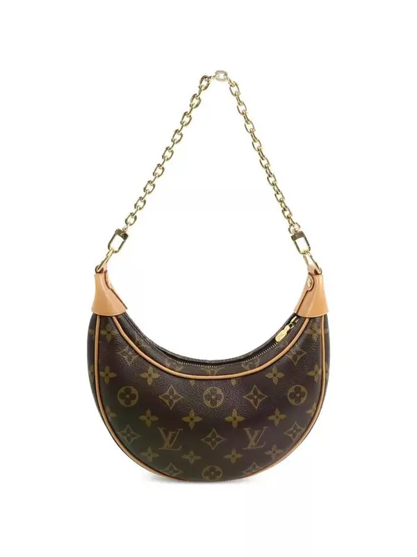 LOUIS VUITTON Monogram Loop Shoulder Bag - Brown