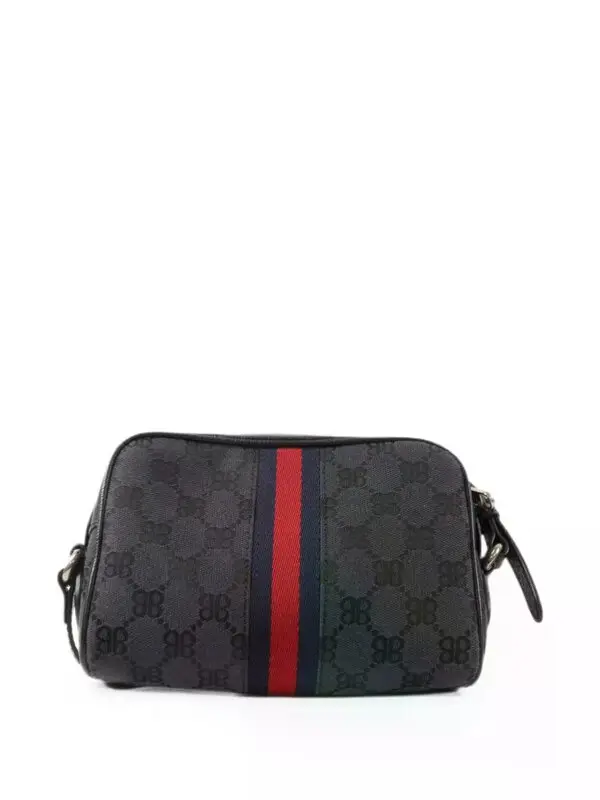 Balenciaga X Gucci Bb Monogram Shoulder Bag