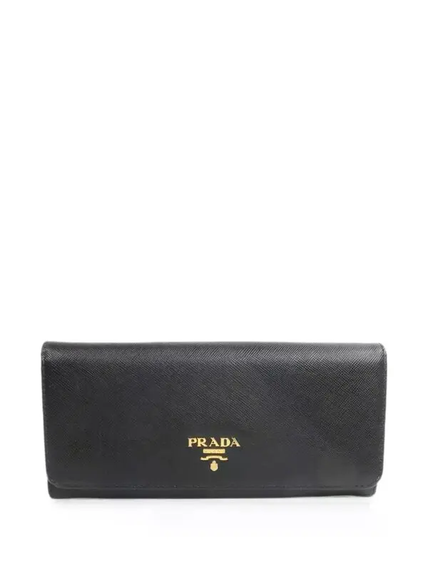 Prada Logo-plaque Wallet