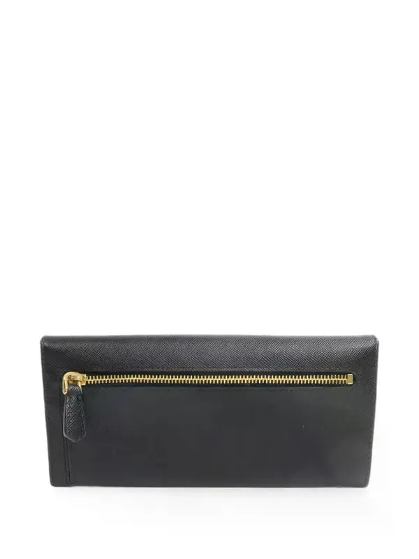 Prada Logo-plaque Wallet