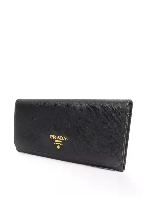 Prada Logo-plaque Wallet